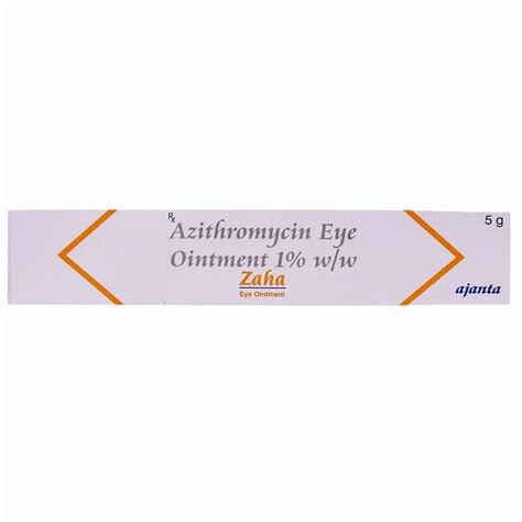 Azithromycin Eye Ointment Packaging Size 5 Gm At ₹ 200 Piece In Nagpur