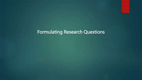 Formulating Research Questionspptx