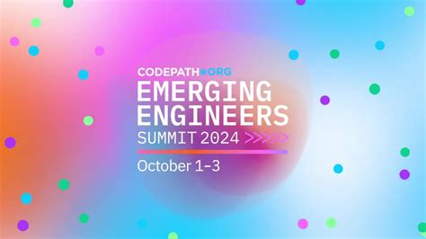Register Now Emerging Engineers Summit 2024 Codepath