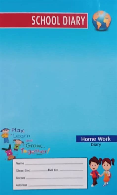 Cardboard Cover Perfect Bound School Diary A5 Size At ₹ 18piece In New