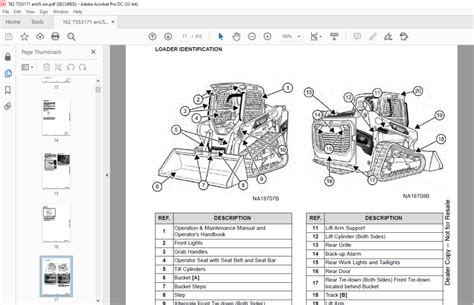 Bobcat T Compact Track Loader Service Manual SN B SF Above PDF DOWNLOAD