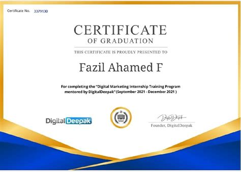 Fazil Ahamed On Linkedin Had A Very Good Experience And Learned A Lot