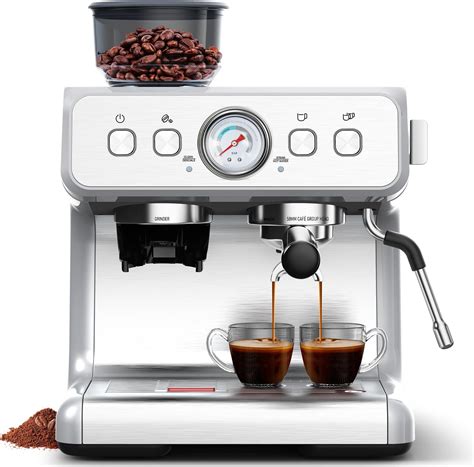 Joy Pebble Máquina De Café Expreso 15 Bar Profesional Con