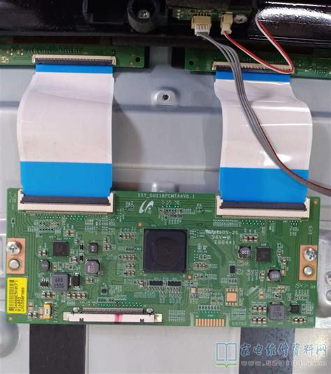 Tcl L55a980cud液晶电视背光黑屏多重故障的维修 家电维修资料网