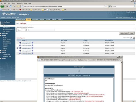 Opening A Work Item With A Custom Step Processor For Ibm® Filenet® Business Process Manager