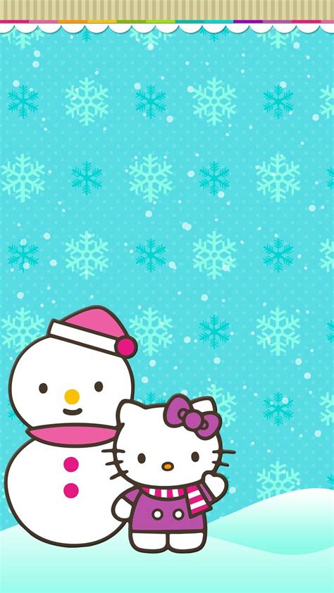 Hellokitty Winter Hello Kitty Pictures Hello Kitty Wallpaper