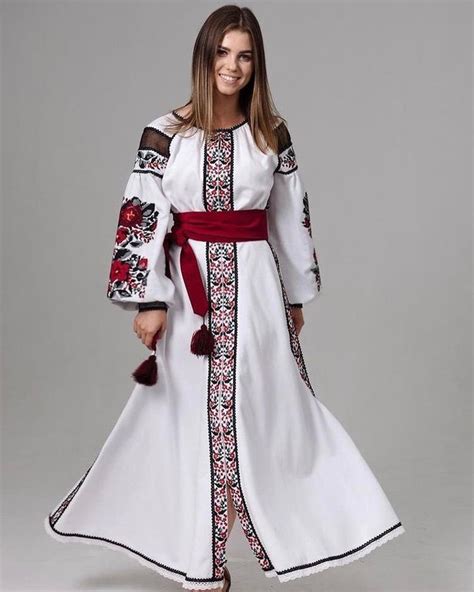 Boho Ukrainian Dress Flower Dress Embroidered Dress Caftan Chic