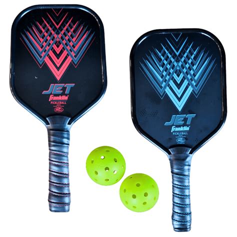Franklin Jet Aluminum Pickleball Racket And Ball Set Psi Sports Inc