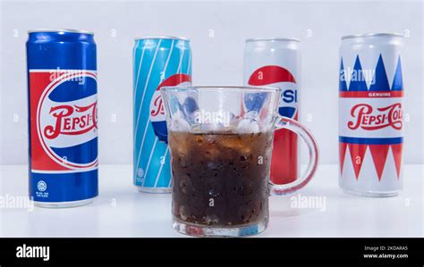 Kuala Lumpur Malaysia 9 Oct 2022 Pepsi Drink In Cans Special
