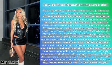 Sissy Doll Transformation Improved Skills By Misslolada On Deviantart