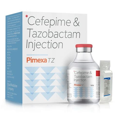 Cefepime Tazobactam Injection Strength 1 125 Gm At Best Price In Malda