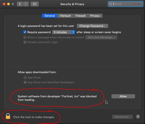 Technical Note Mac Osx Connection Was Terminate Fortinet Community