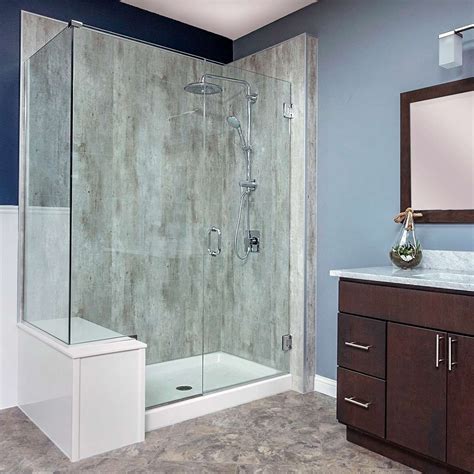 Shower Wall Panels Walk In Showers And Shower Enclosure Kits Guvpi
