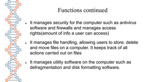 Operating System Definition Functions Pptx