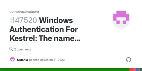 Windows Authentication For Kestrel The Name Negotiatedefaults Does Not Exists In The Current