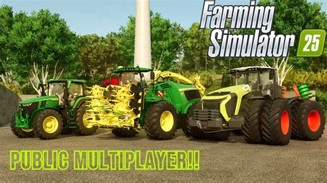 Fs25 Multiplayer Silage Server Riverbend Springs Farming