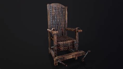 3d Model Judas Torture Chair Vr Ar Low Poly Cgtrader