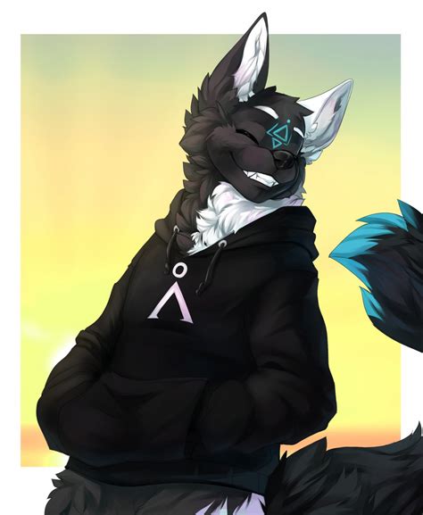 The Big Imageboard Tbib Anthro Black Body Black Fur Black Nose Blue