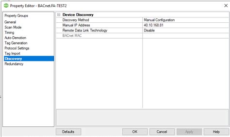 BACnet Connection Help Ignition Inductive Automation Forum