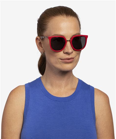 Red Sunglasses For Women And Men Eyebuydirect