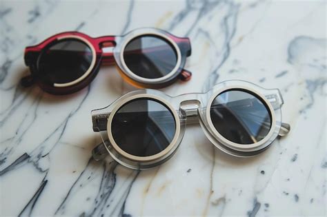 Premium Photo Three Goggles With The Number 5 On Them