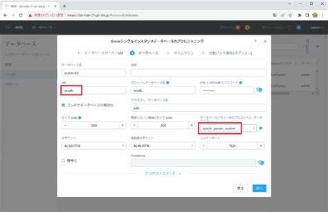 Ndb の Oracle Database パラメータ プロファイルに初期化パラメータを追加してみる。 Ntnx＞日記