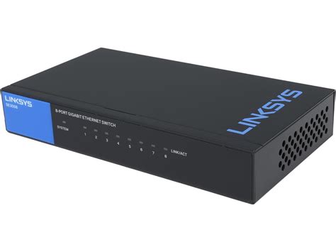 Linksys 8 Port Metallic Gigabit Switch Se3008