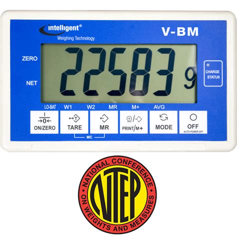 Intelligent Weighing Technology Vfs Indicator Selectable