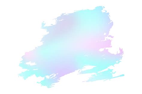 그런지 얼룩 홀로그램 무지개 색상 잉크 스플래시 텍스트 또는 로고에 대한 격리된 배경 액체 얼룩 수채화 페인트 스트로크입니다 홀로그래피 텍스트를 위한 장소입니다 디자인 요소