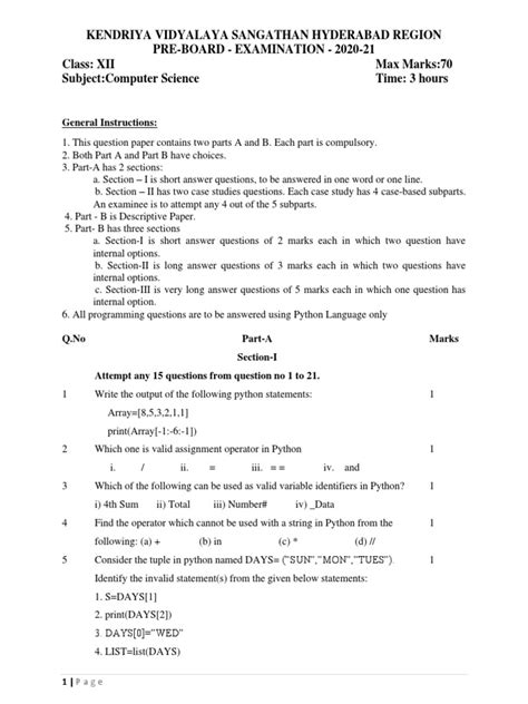 pb qp 12 cs 2021 set 1 pdf table database sql