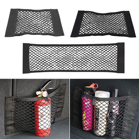 Cheap Car Trunk Storage Bag Nylon Mesh Nets Auto Back Rear Trunk ...