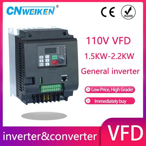 110v Vfd 1 5kw 2 2kw