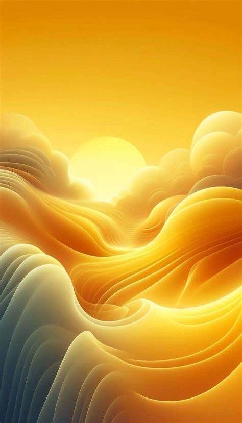 Yellow Wave Wallpapers 4k Hd Backgrounds On Wallpaperbat