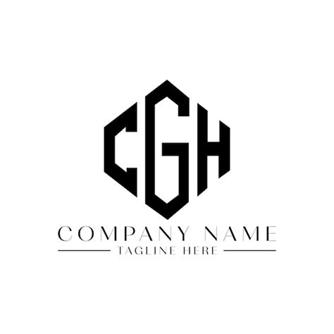 Premium Vector Cgh Letter Logo Design With Polygon Shape Cgh Polygon