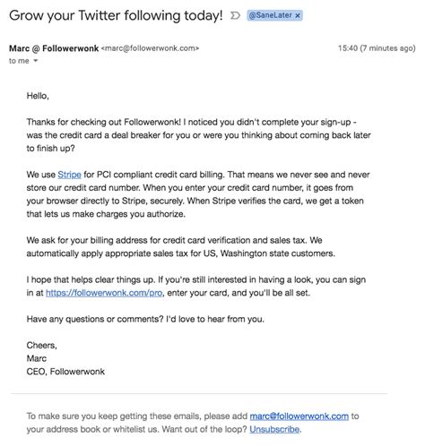 How Successful SaaS Companies Use Nudge Emails