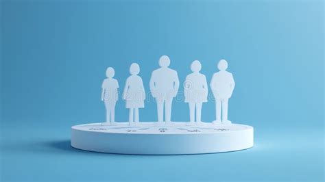 3d Rendered Infographic Displaying Bmi Calculations And Measurements Stock Illustration