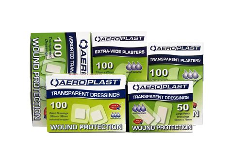 Aeroplast Clear Waterproof Dressingsplasters