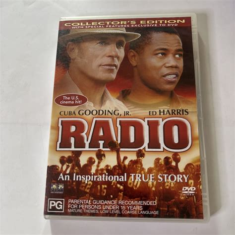 Radio Dvd 2003 Cuba Gooding Jr Ed Harris Region 4 Retro Unit