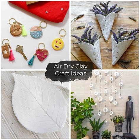 Air Dry Clay Ideas Easy Air Dry Clay Crafts Ideas For Beginners