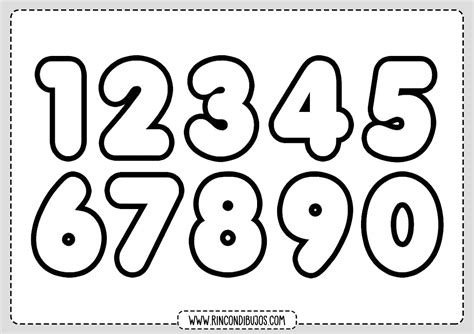 Dibujos Para Colorear Que Tengan Numeros Dibujos Para
