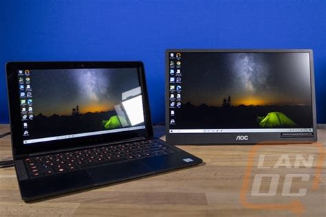 AOC T Portable USB C Touchscreen Monitor