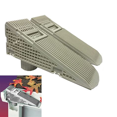 The Gutter Guard Wedge Eliminates Downspout Pipe Clogs From Leaves And Debris Pack Pack