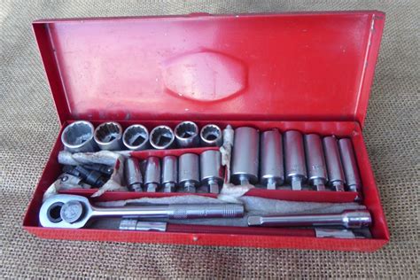 Britool Refrigeration Socket Set