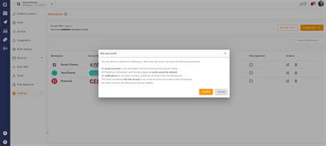 Learn How To Delete A Workspace A Complete Guide To Social Champ