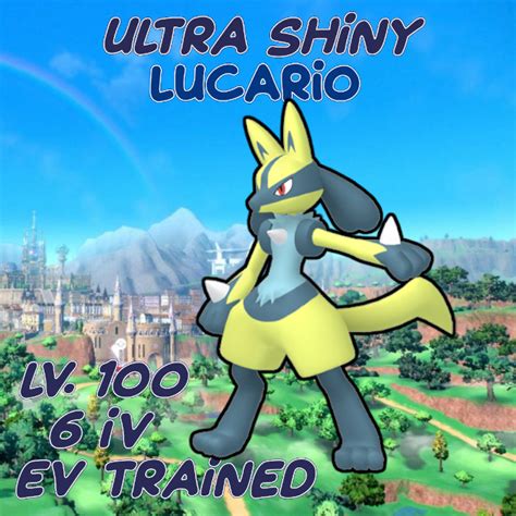 Pokemon Ultra Shiny Lucario Game Items Gameflip