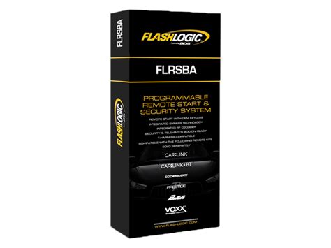 Flashlogic Flrsba Programmable Remote Start And Security System