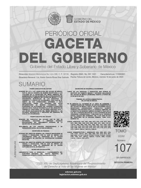 Gaceta Del Gobierno Estado De México Pdf La Violencia Contra Las