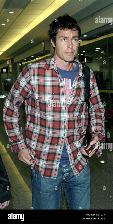 Former Russian Tennis Player Marat Safin Arrives At The Taiwan Taoyuan International Airport In