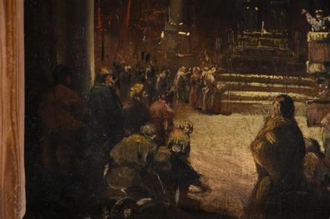 Eugenio Lucas Y Velázquez The Sermon 1855 Mutualart
