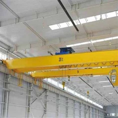 Europe Stype Lh Model Double Girder Bridge With Electric Hoist 10ton